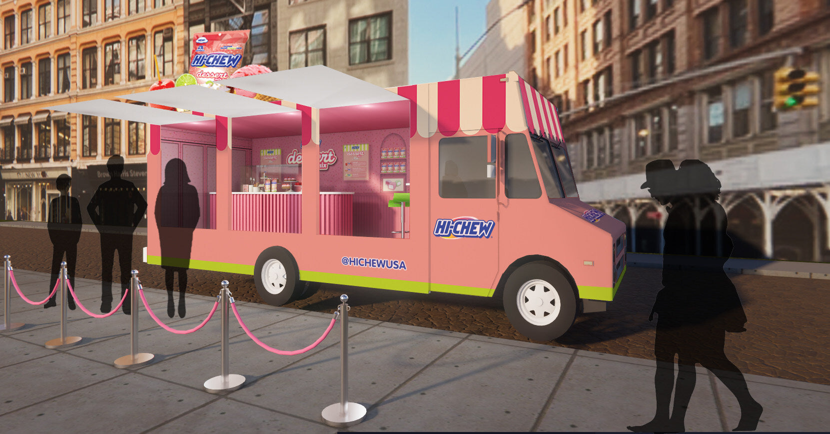 HI-CHEW® Brings Nostalgic Summer Fun to New York City with the HI-CHEW