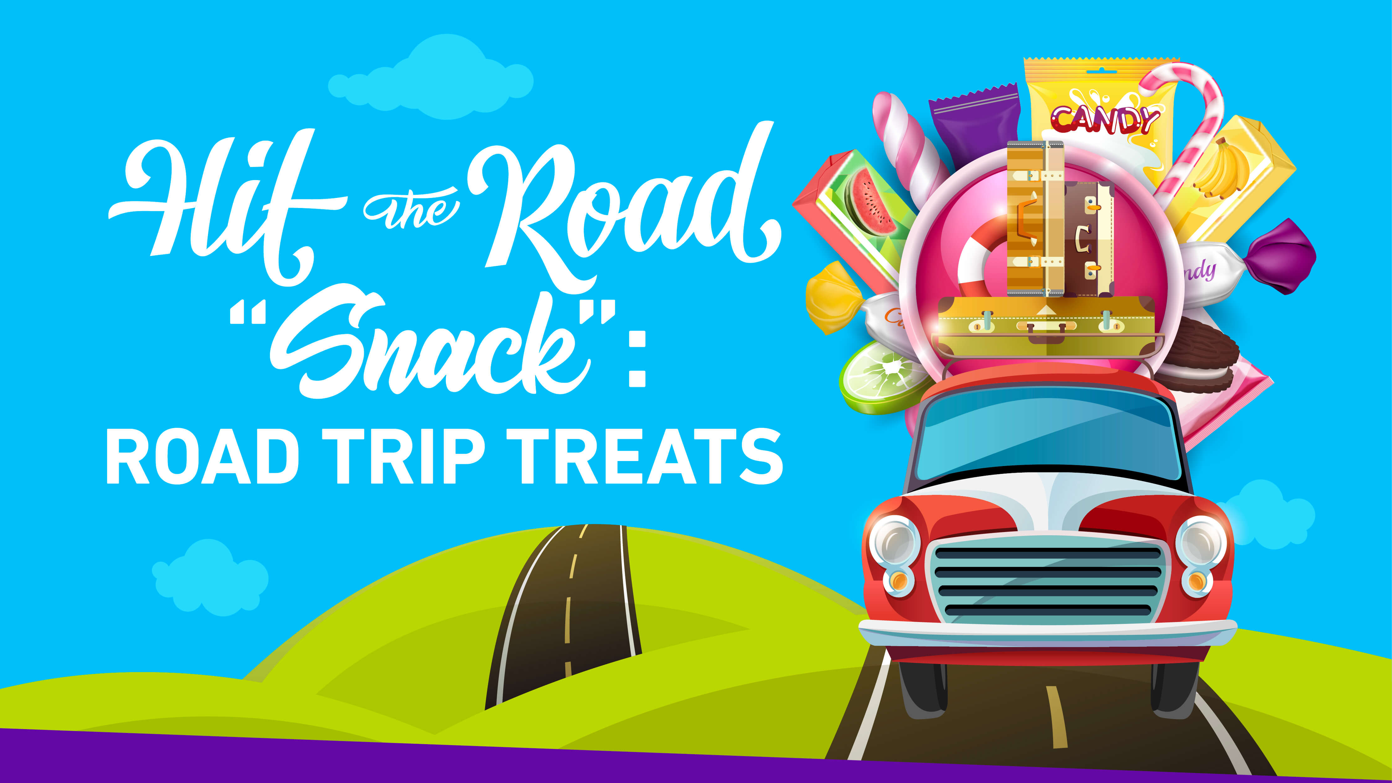 Study finds which snacks make or break a road trip – HI-CHEW