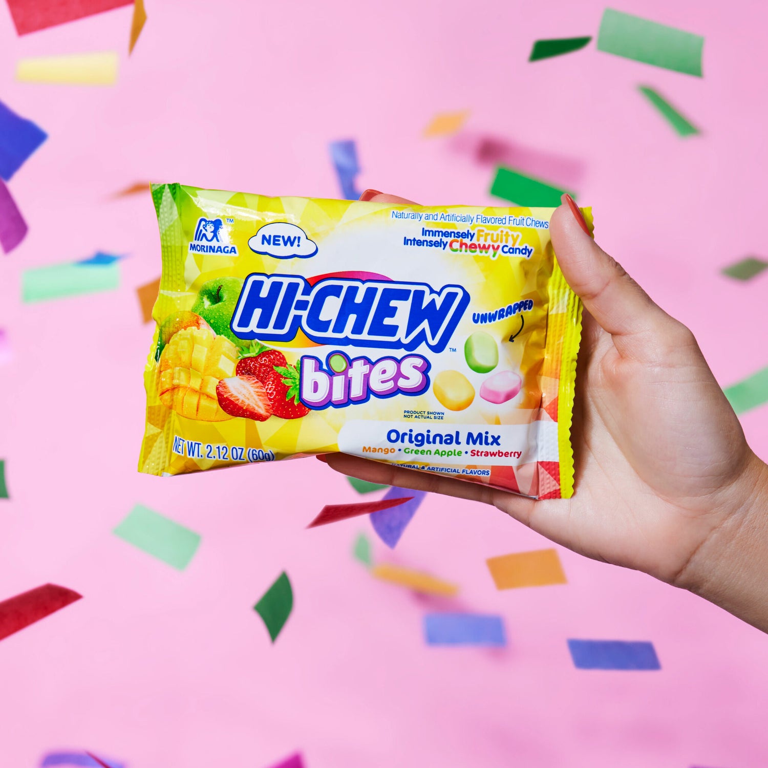Bite-Size Chew, Big Fruit Flavor: Introducing New HI-CHEW™ Bites