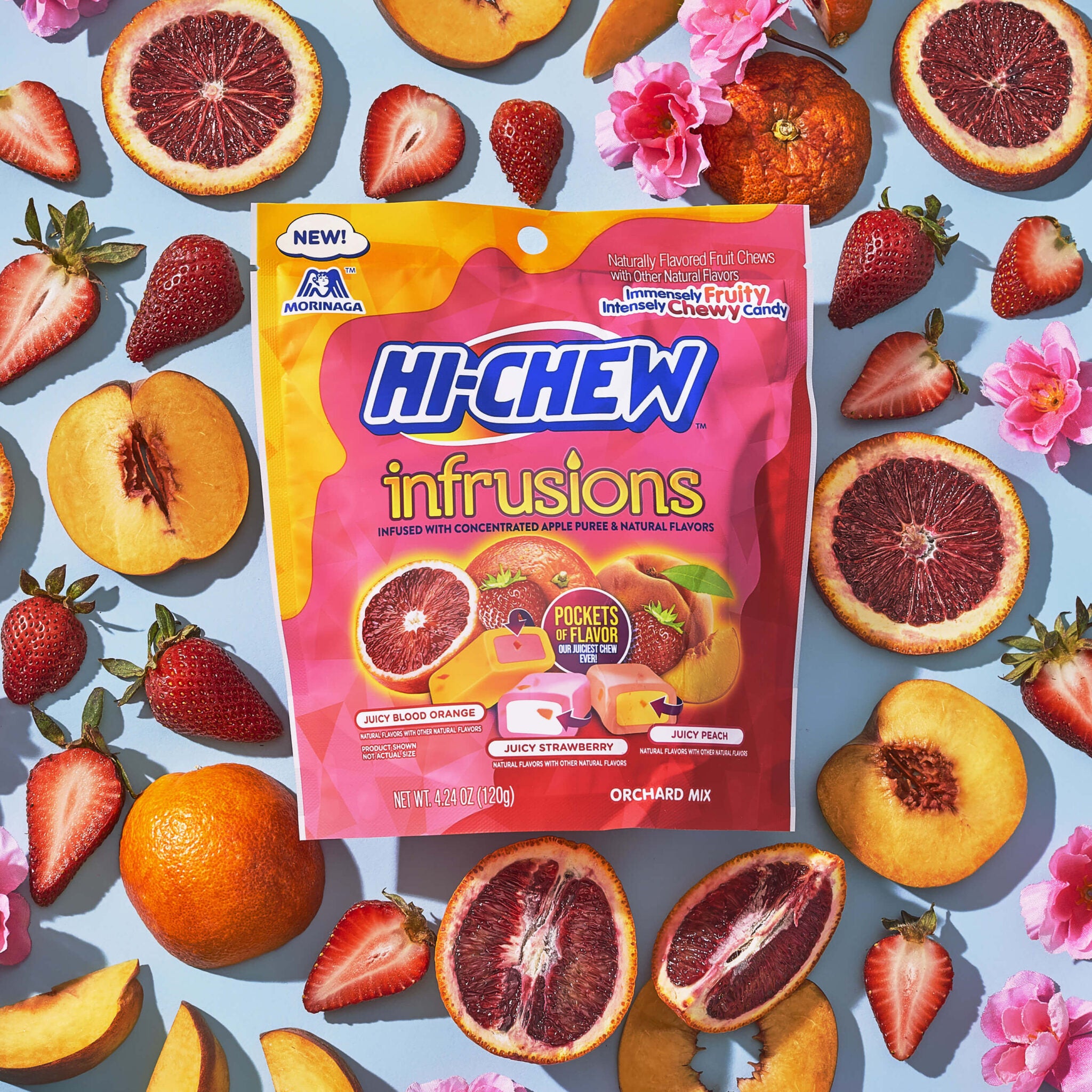 Introducing HI-CHEW™ Infrusions Orchard Mix: A NEW Infused Chewable Ex